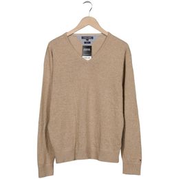Tommy Hilfiger Pullover Herren Gr&ouml;&szlig;e XL Second Hand beige