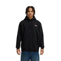 DC Shoes Herren Kapuzensweatshirt "Patch It", schwarz, Gr. XS, Obermaterial: 60% Walkfrottier, 40% Microfaser;, Sweatshirts