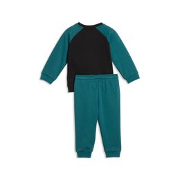 Puma M&auml;dchen Trainingsanzug "MINICATS SUPER CREW SET INF"emerald ice, Gr. 104, Sweatware, Obermaterial: 68% Baumwolle, 32% Polyester, Sportanz&uuml;ge,