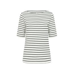 Kurzarmhemd soyaconcept "Soya Concept T-shirt SC_KAIZA", Damen, Gr. M, Normalgr&ouml;&szlig;en, 7390c misty combi, Obermaterial: 62% Polyester, 33% Viskose, 5% Elasthan, Hemden