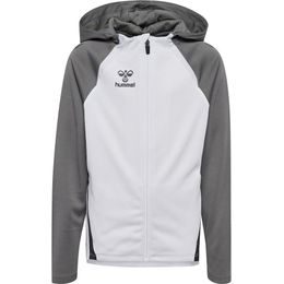 Hummel Athletic Zip-Up Hoodie 'Ead 2.0' boy White size 116
