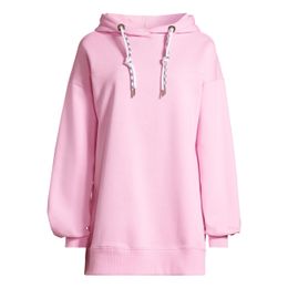 SALZHAUT Damen Kapuzenpullover "Hoodie JULIANE", rosa, Gr. XS, Obermaterial: 55% Baumwolle CO. 45% Polyester PES., Pullover
