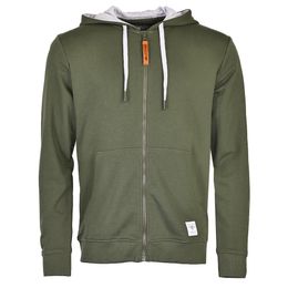 Top Gun Zip-Up Hoodie male Green size 4XL