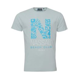 Nassau Beach Club Shirt male Blue size XXXL
