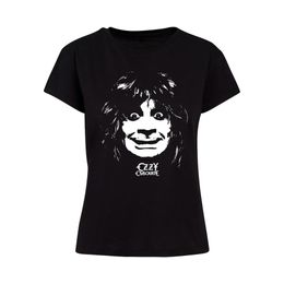 Merchcode T-Shirt 'Ozzy Osbourne - Madman' Damen Gr&ouml;&szlig;e XXXL schwarz / wei&szlig;
