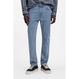 Hugo Herren Slim-fit-Jeans "Ash", blau, Gr. 33, unifarben, Denim/Jeans, Obermaterial: 99% Baumwolle, 1% Elasthan, Jeans, mit Stone-washed- Finish