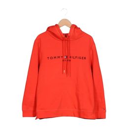 Tommy Hilfiger Kapuzenpullover Damen Gr&ouml;&szlig;e XL Second Hand rot