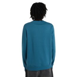 Element Herren Sweatshirt "Icon Embroidery"mallard blau, Gr. XS, Obermaterial: 55% Baumwolle, 25% Baumwolle, 20% Polyester., Sweatshirts