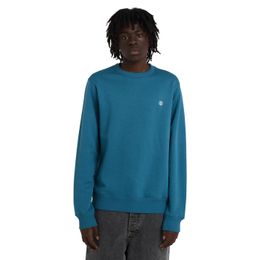 Element Herren Sweatshirt "Icon Embroidery"mallard blau, Gr. M, Obermaterial: 55% Baumwolle, 25% Baumwolle, 20% Polyester., Sweatshirts