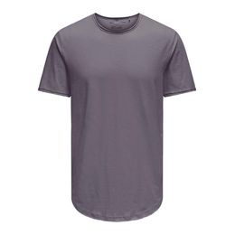 Only & Sons ONLY & SONS Herren Rundhalsshirt "ONSBENNE LONGY SS TEE NF 7822 NOOS"rabbit, Gr. L, Shirts