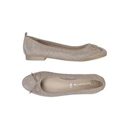 Tamaris Ballerina Damen Gr&ouml;&szlig;e 38 Second Hand silber