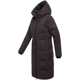 Navahoo Damen Steppmantel "Schokokuss XIV", braun, Gr. 6XL, Obermaterial: 92% Nylon, 8% Elasthan. Innenfutter: 100% Polyester. Wattierung: 100%