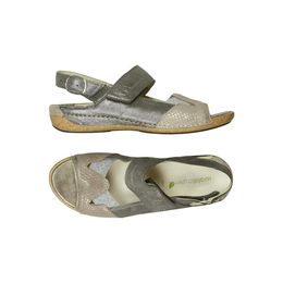 Waldl&auml;ufer WALDL&Auml;UFER Sandalen Damen Gr&ouml;&szlig;e 39 Second Hand silber