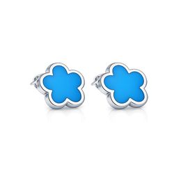 Pure Schmuck Earrings 'Clover Ice' female Silver size 11 cm x 8 cm x 2cm
