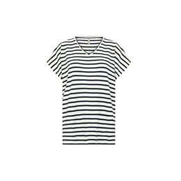 Funktionstop soyaconcept "Soya Concept Top SC_KAIZA", Damen, Gr. S, 1620c cream combi, Obermaterial: 62% Polyester, 33% Viskose, 5% Elasthan, Tops