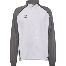 Hummel Sportjacke 'Lead 2.0' Herren Gr&ouml;&szlig;e L dunkelgrau / schwarz / offwhite