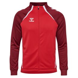 Hummel Trainingsjacke 'Lead 2.0' Herren Gr&ouml;&szlig;e 4XL rot / dunkelrot / wei&szlig;
