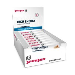 Sponser High Energy Bar - Salty & Nut (30 x 45g) Ern&auml;hrung Unisex