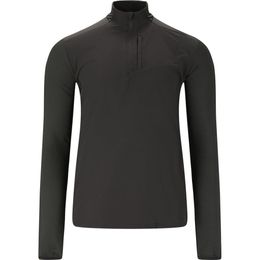 Endurance Garth Windbreak Half Zip Bekleidung Herren schwarz
