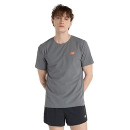 New Balance Race Day Ultra Light T-Shirt Bekleidung Herren grau