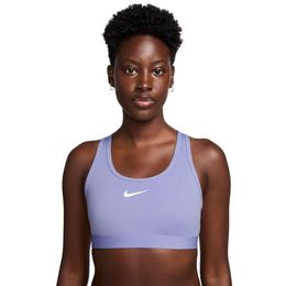 Nike Swoosh Med Sports Bra Bekleidung Damen lila