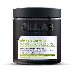 Pillar Triple Magnesium Recovery Powder Pineapple Coconut (200g) Ern&auml;hrung Unisex