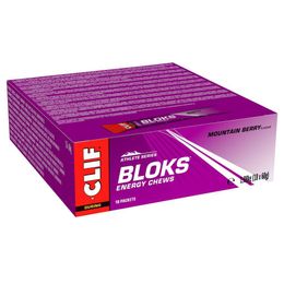CLIF BAR Clif Shot Bloks Mountain Berry Karton (18 x 60g) Ern&auml;hrung Unisex