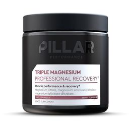 Pillar Triple Magnesium Recovery Powder Berry (200g) Ern&auml;hrung Unisex