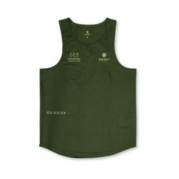 Saysky Statement Combat Singlet Bekleidung Herren gr&uuml;n