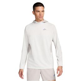 Nike Trail Dri-FIT UV Longsleeve Bekleidung Herren wei&szlig;