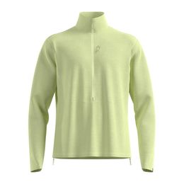 Odlo Grid Fleece Mid Layer 1/2 Zip Bekleidung Herren gr&uuml;n