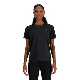 New Balance Athletics T-Shirt Bekleidung Damen schwarz