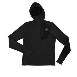 Saysky Combat Half Zip Fleece Hoodie Bekleidung Damen schwarz