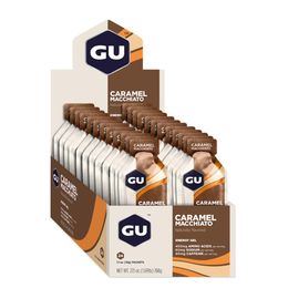 GU Energy Gel Caramel Macchiato Karton (24 x 32g) Ern&auml;hrung Unisex