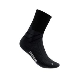 Bauerfeind Sports Run Performance Mid Cut Socks Bekleidung Herren schwarz