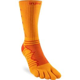 injinji Ultra Run Crew Bekleidung Unisex orange