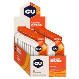 GU Energy Gel Mandarin Orange Karton (24 x 32g) Ern&auml;hrung Unisex