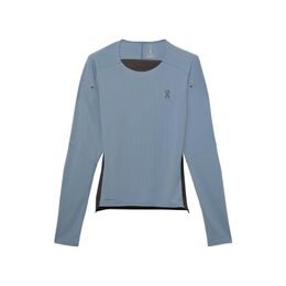 On Performance LOng-Tee Bekleidung Damen blau