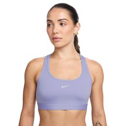 Nike Swoosh Light Support Bra Bekleidung Damen lila