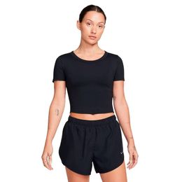 Nike One Fitted Dri-Fit Crop Top Bekleidung Damen schwarz