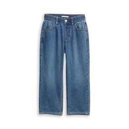 Tom Tailor Jungen Baggy Jeans, blau, Uni, Gr. 110