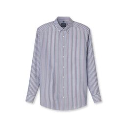 OLYMP Herren Businesshemd "OLYMP Luxor, Modern Fit, Button-down", blau, Gr. 41, 100% Baumwolle, Hemden