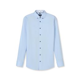OLYMP Herren Businesshemd "OLYMP Luxor, modern fit, Button-down"hellblau, Gr. 40, 100% Baumwolle, Hemden