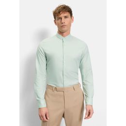 OLYMP Herren Businesshemd "OLYMP Level Five 24/Seven, body fit, Stehkragen"limone, Gr. 43, 64% Baumwolle, 27% Polyester, 9% Elasthan, Hemden