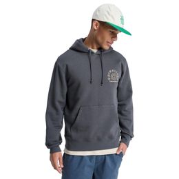 Kapuzensweatshirt Quiksilver "Salt Water Graphic", Herren, Gr. XS, iron gate, Obermaterial: 55% Walkfrottier, 25% Walkfrottier, 20% Microfaser;, Sweatshirts