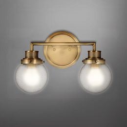 Elstead Lighting Poppy Wandleuchte 2-flammig, QN-POPPY2-HB-BATH,