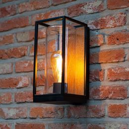 Lutec Flair Wandleuchte, E27, rechteckig, 1-flammig, 5288814012,