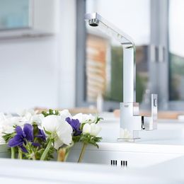 Grohe Eurocube K&uuml;chenarmatur, schwenkbar, 31255000,