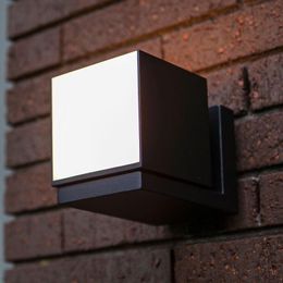 Lutec Cuba Wandleuchte, LED, quadratisch, 1-flammig, 5193803012,