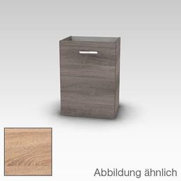 Artiqua 415 Handwaschbeckenunterschrank mit 1 T&uuml;r, 415-WUT-L25-R-7134-426#GriffD2-178,